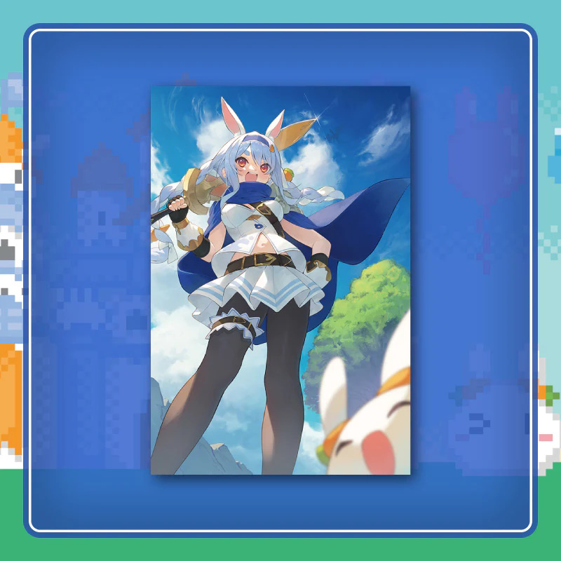 Hololive - Usada Pekora 3rd Anniversary Celebration B2 Tapestry