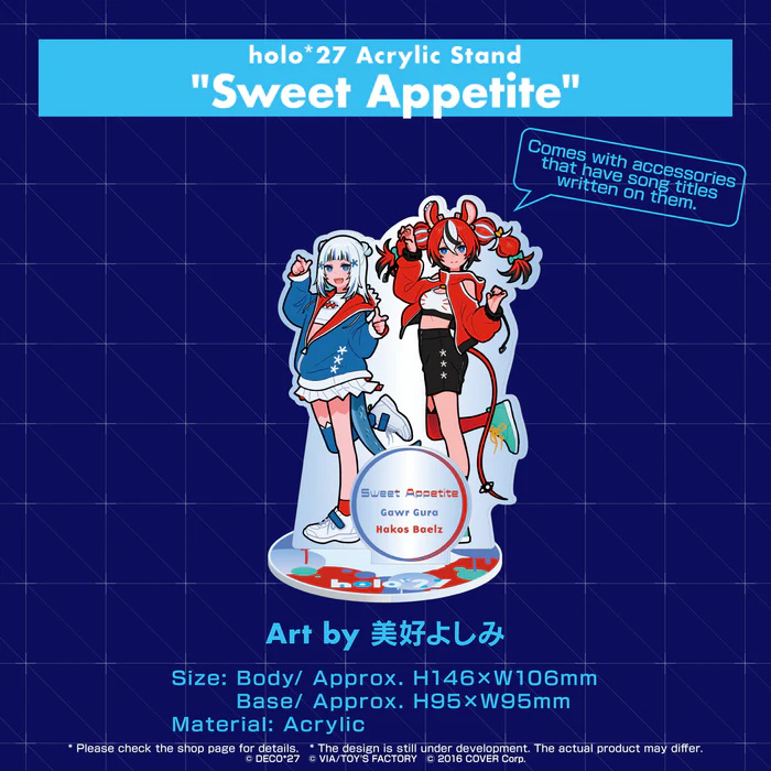 hololive - holo*27 Collaboration Acrylic Stand